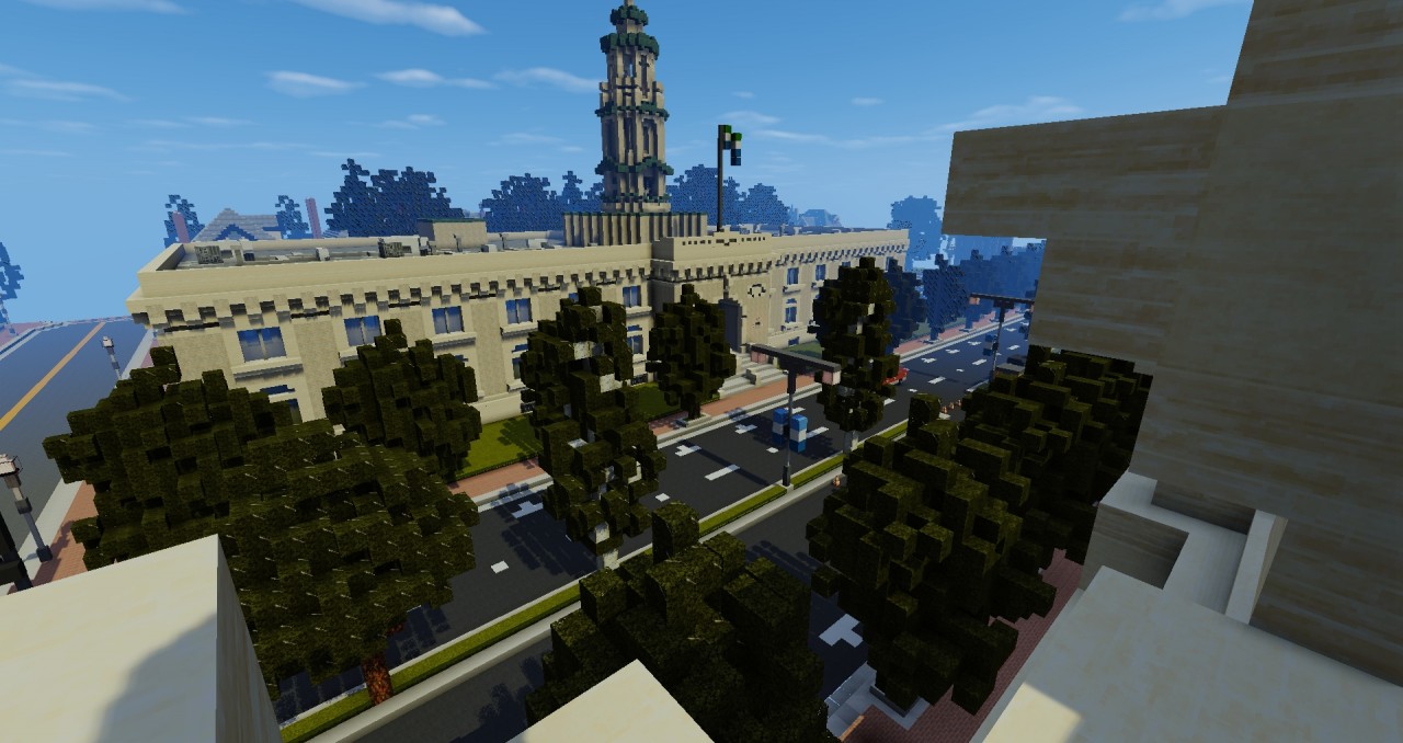 Fidelity - Huntington National Library | ECS Minecraft Map