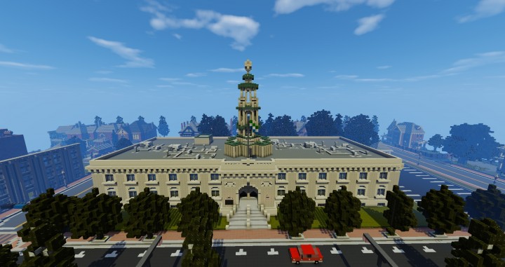 Fidelity - Huntington National Library | ECS Minecraft Map