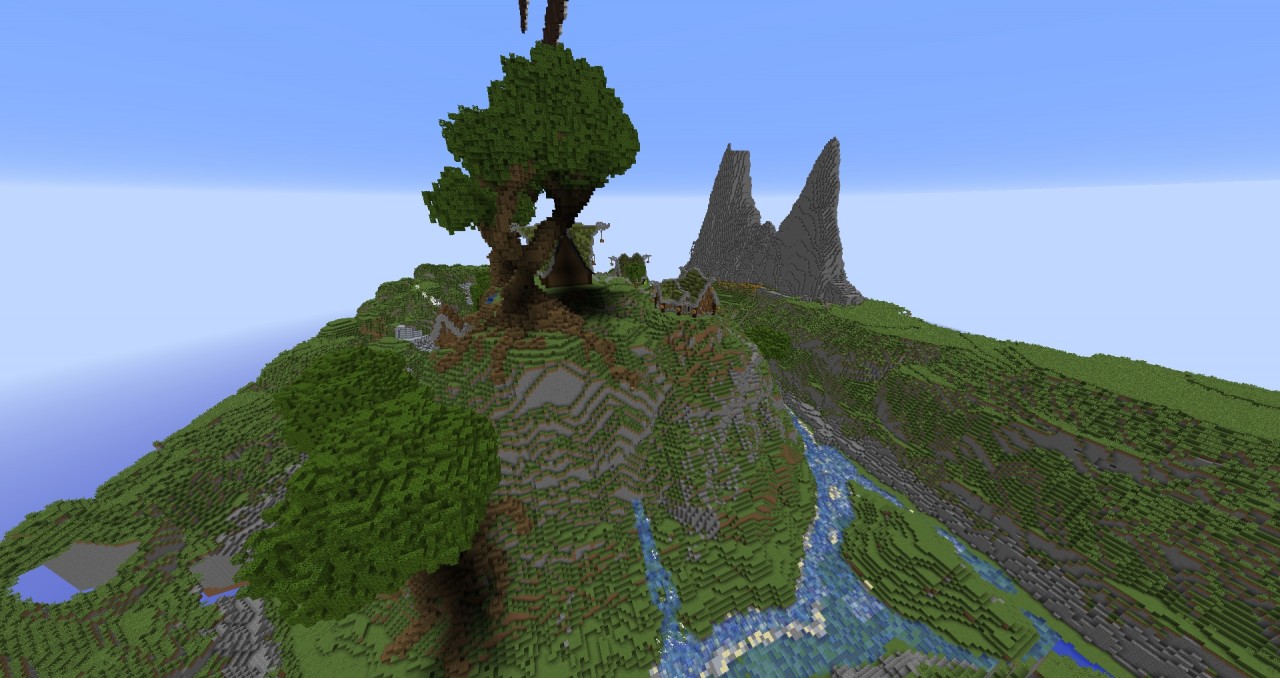 Medieval Mountain Minecraft Map