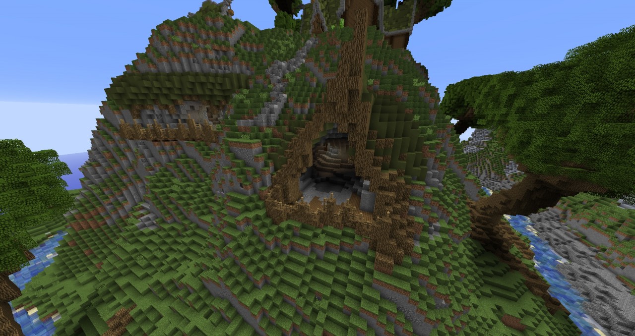 Medieval Mountain Minecraft Map