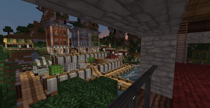 Fishing Village Minecraft Map