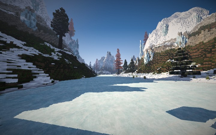The WinterMap Minecraft Map