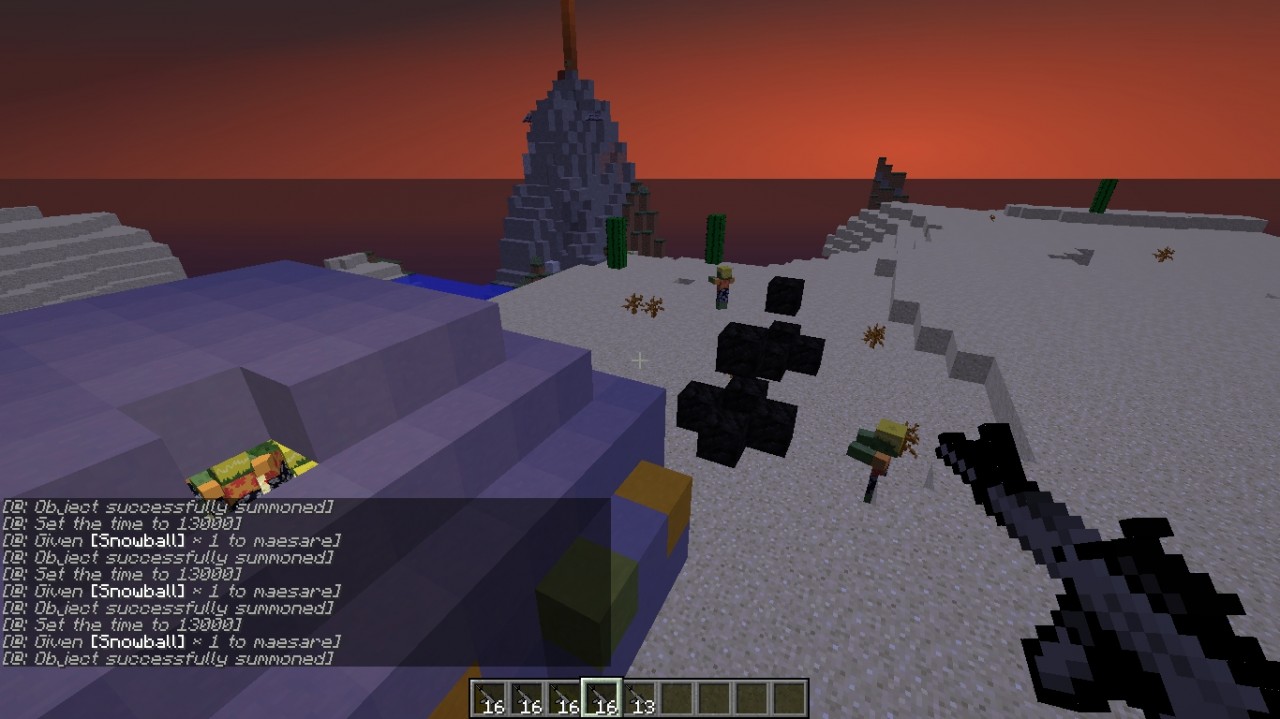 zombie horde (nuke the zombies!) Minecraft Map