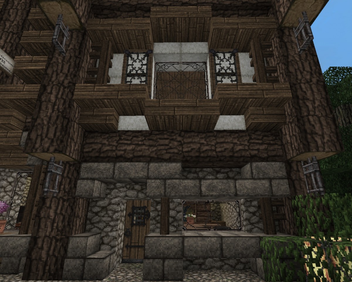 Medieval Street | A Derpinotar Build Minecraft Map