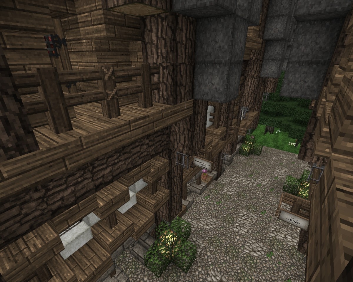 Medieval Street | A Derpinotar Build Minecraft Map