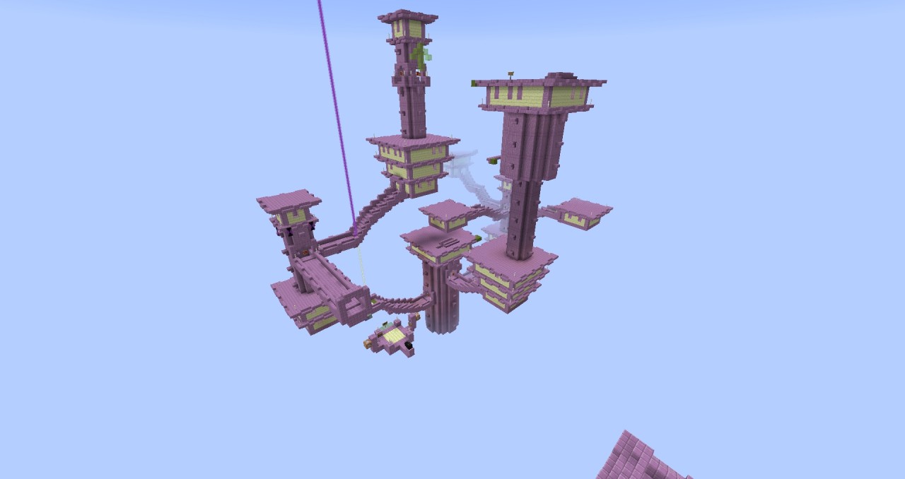 Jump. Glide. Fly. - Minecraft Parkour Map Minecraft Map