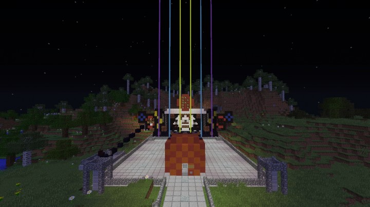 Riga Stage + Spaceship Minecraft Map