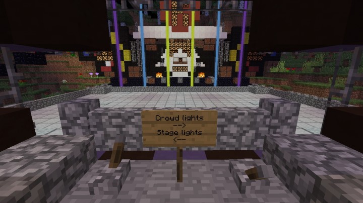 Riga Stage + Spaceship Minecraft Map