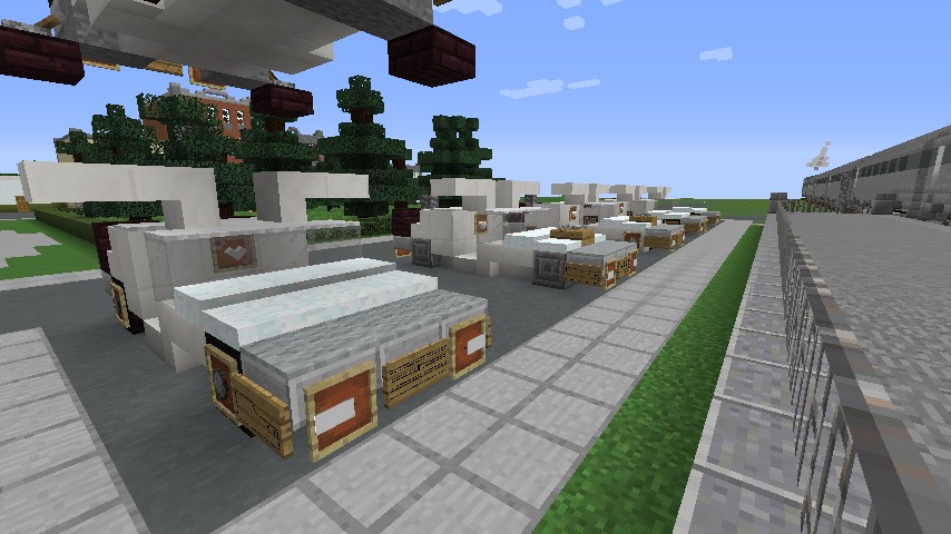 Delorean Time Machines - BTTF 30th Anniversary Special Minecraft Map