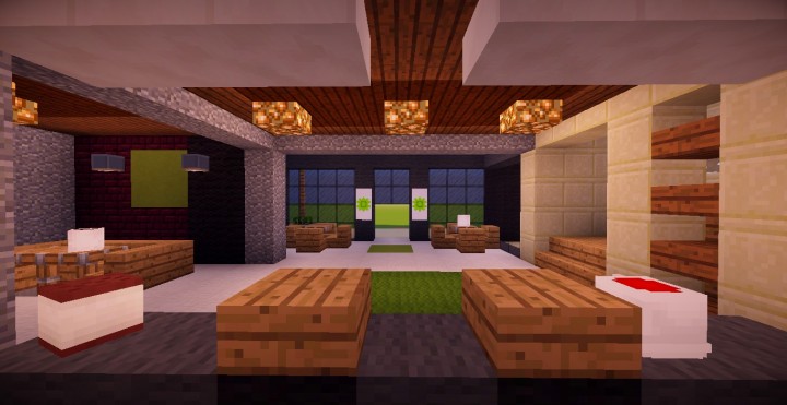 Starbucks in Minecraft Minecraft Project