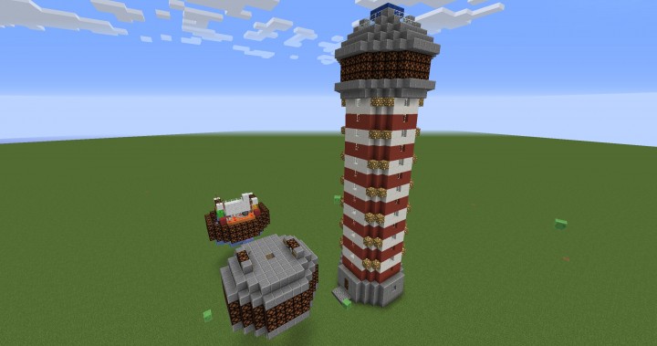 Fully controllable revolving lighthouse! Minecraft Map