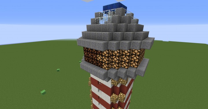 Fully controllable revolving lighthouse! Minecraft Map