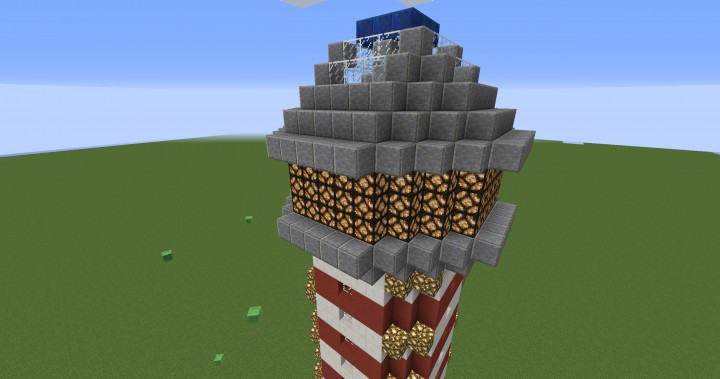 Fully controllable revolving lighthouse! Minecraft Map