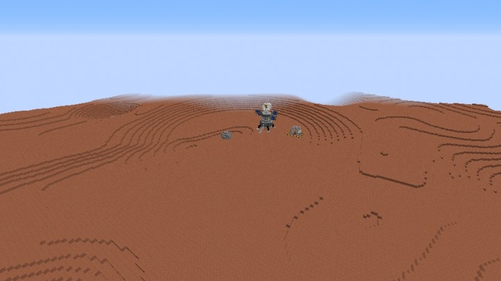 Stranded Mars Survival Minecraft Map