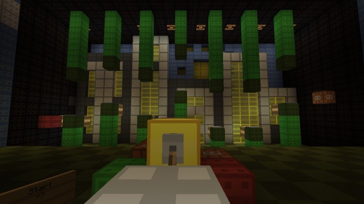 Flappy Bird Minecraft Map