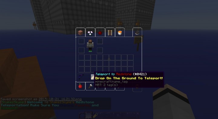 Redstone Teleportation Minecraft Map