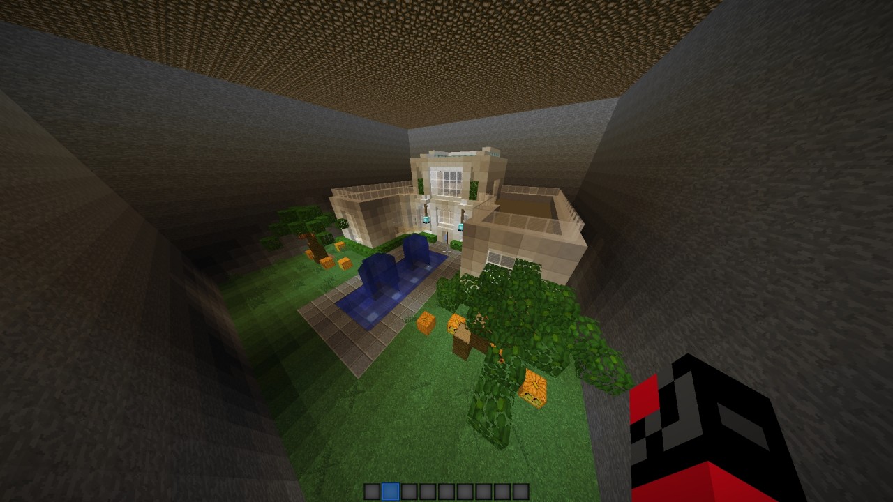 Random Modern House Minecraft Map