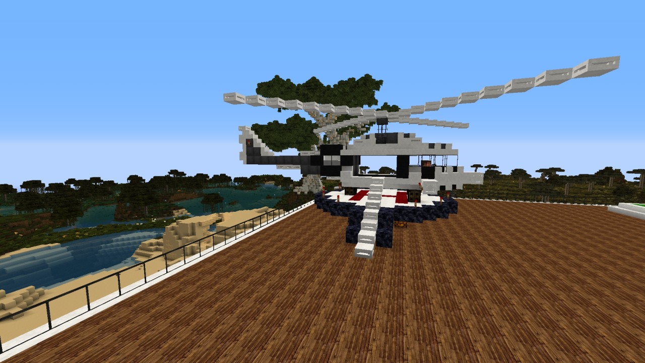 helicopter Minecraft Map