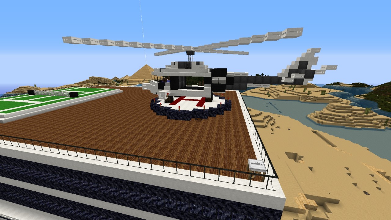 helicopter Minecraft Map