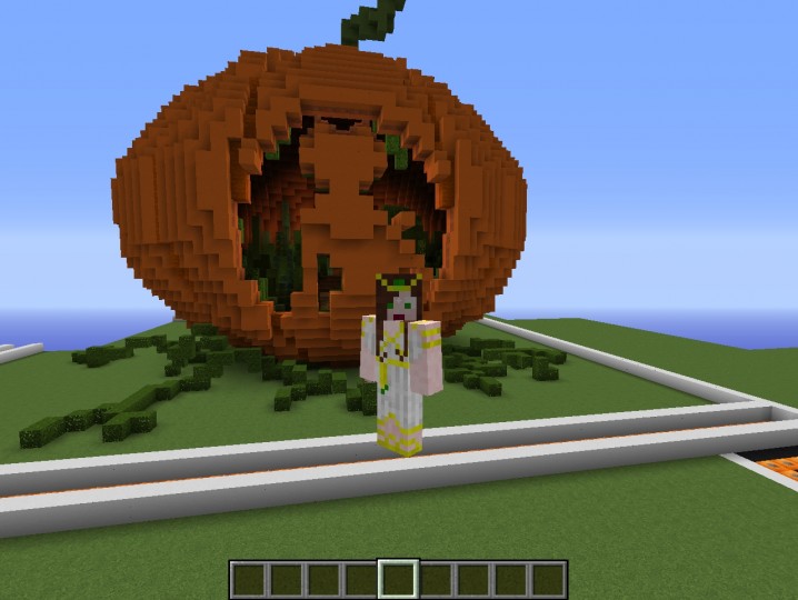 Carve a Pumpkin Build Competition Minecraft Map