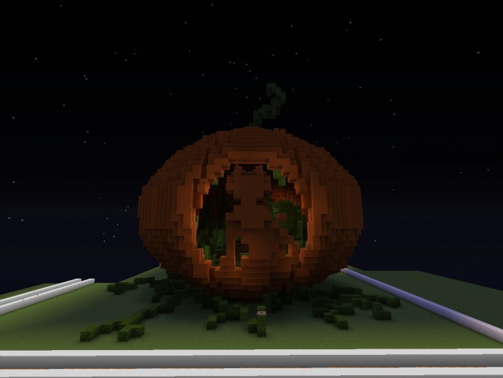 Carve a Pumpkin Build Competition Minecraft Map
