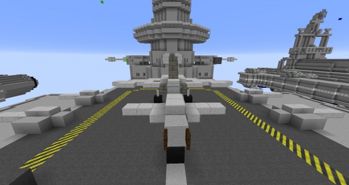 Starfighter ASF-04 Wasp Minecraft Map