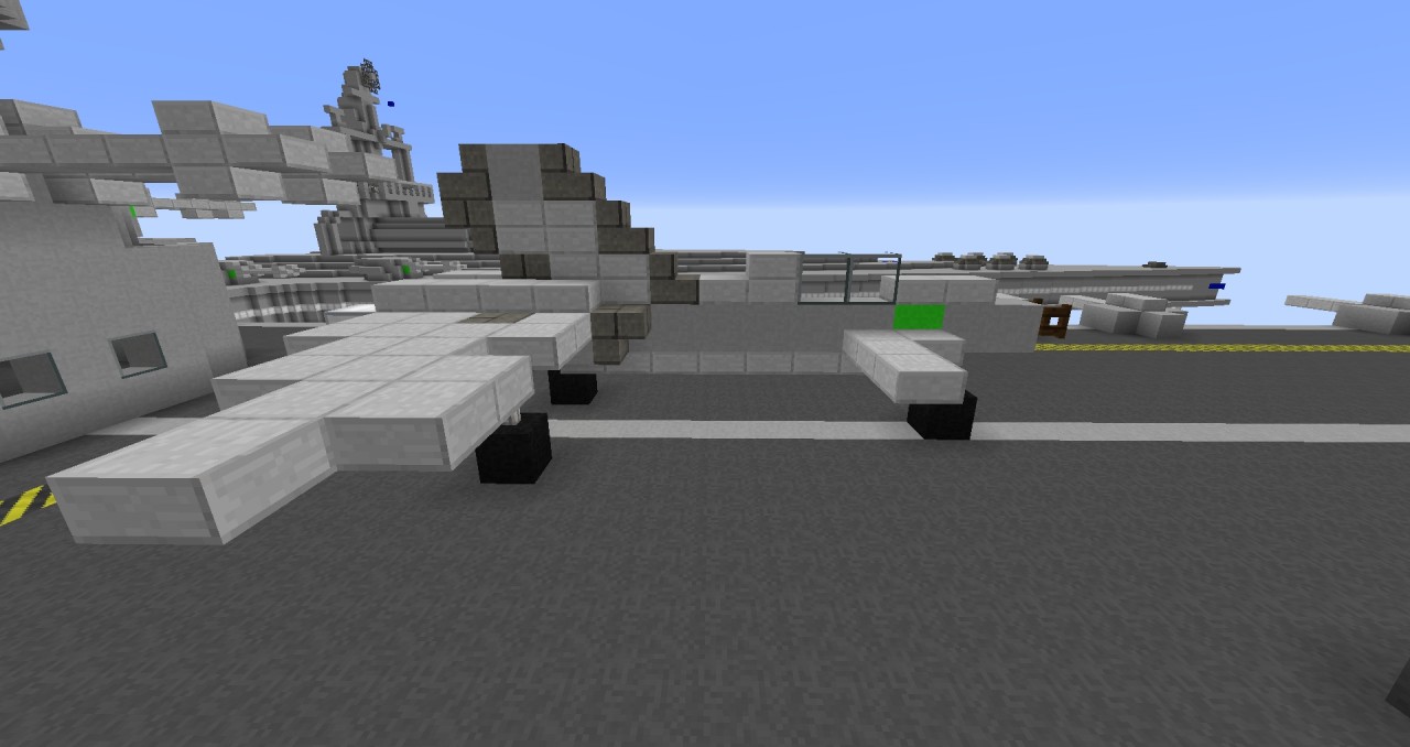 Starfighter ASF-04 Wasp Minecraft Map