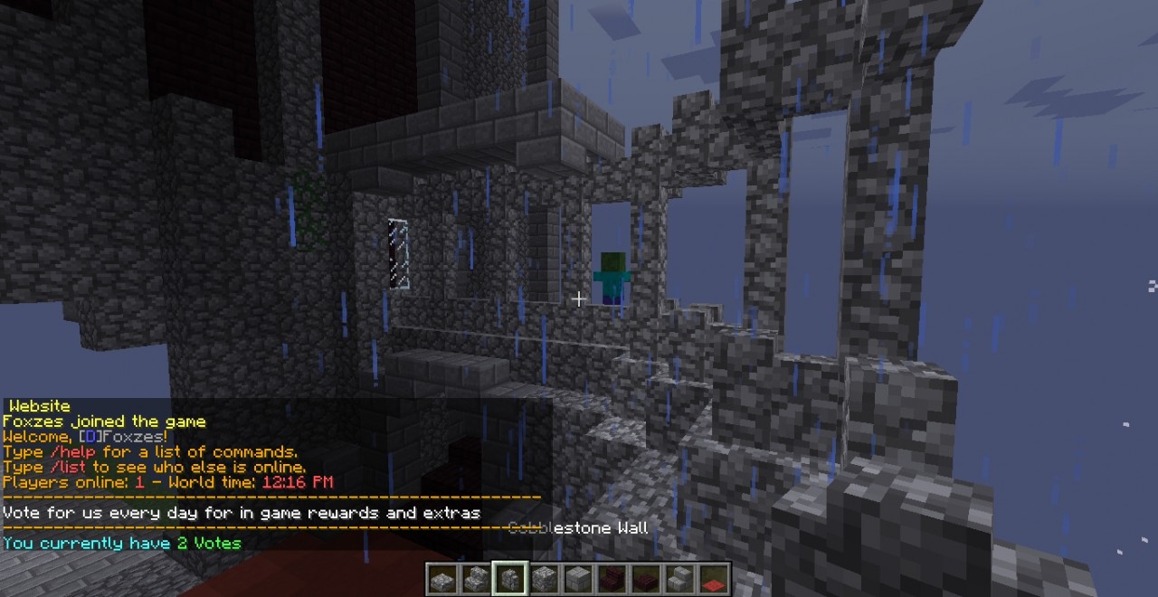 Nether temple Minecraft Map