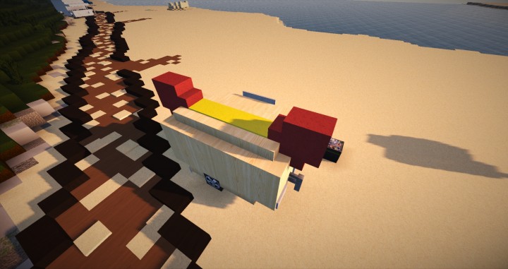 Vehicle - Hot Dog Trailer Minecraft Map