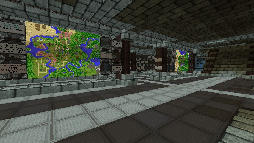 Multi-Hub (Server) Minecraft Map