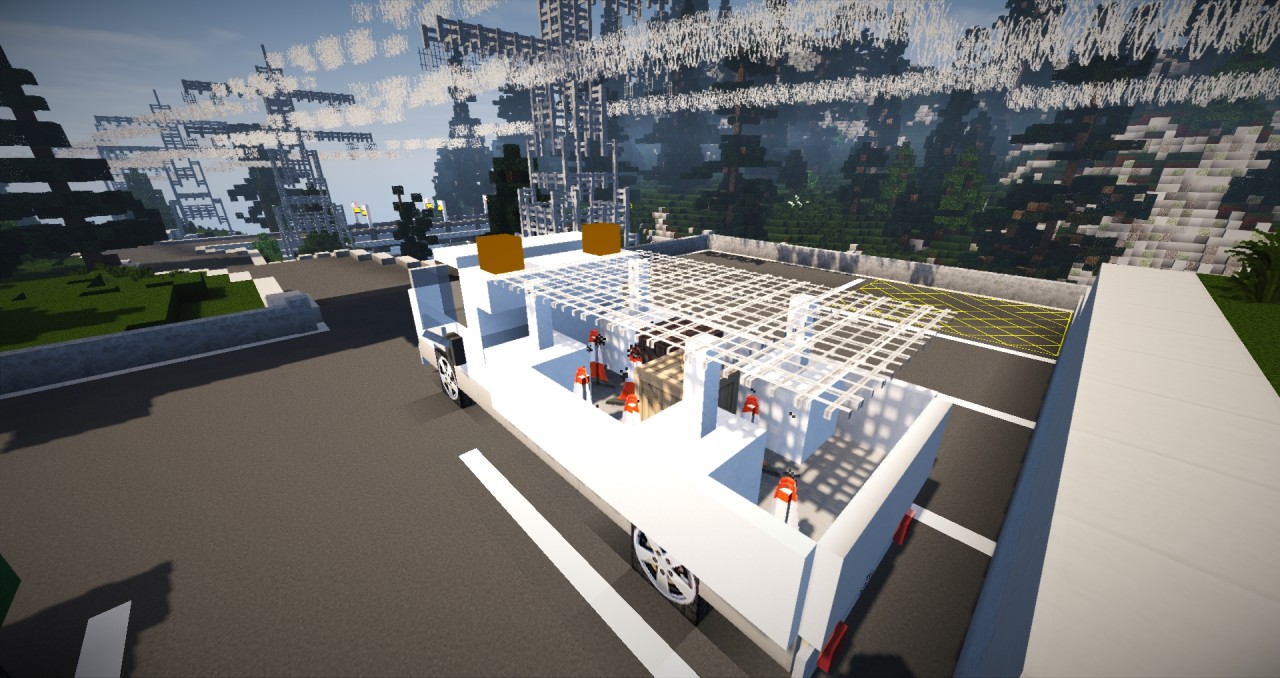 Vehicle - Utility Truck Minecraft Map