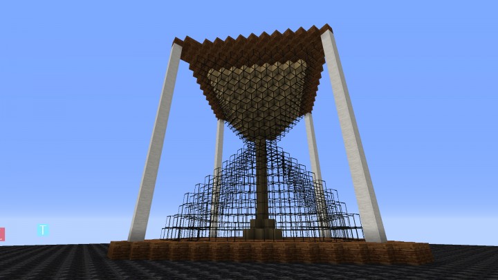 basic hourglass Minecraft Map