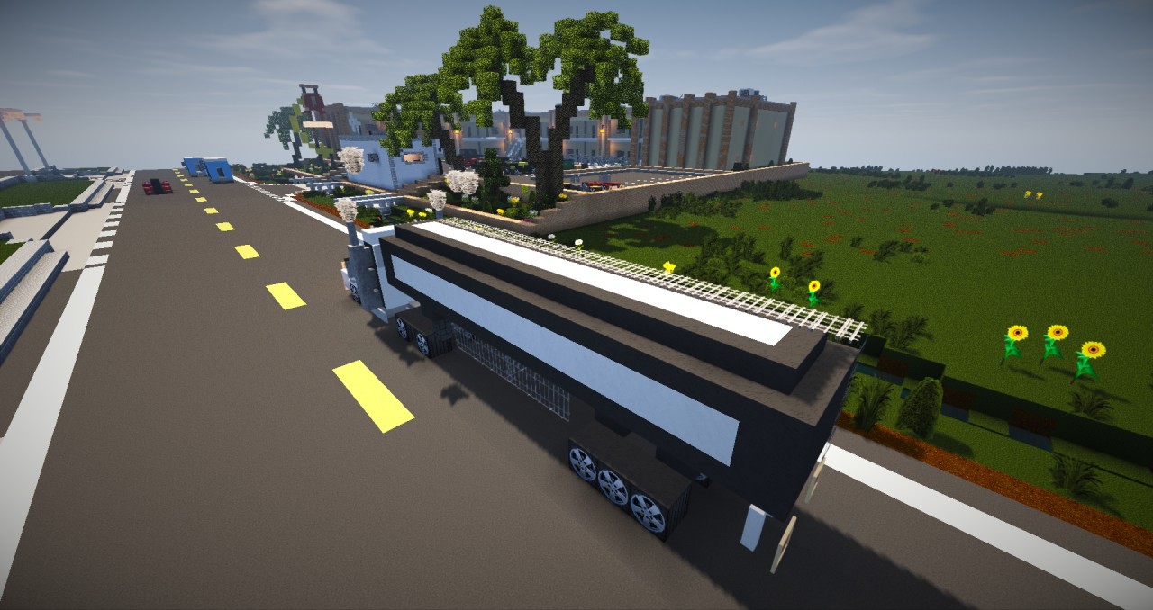 Vehicle - Tanker Truck Minecraft Map