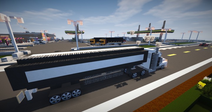 Vehicle - Tanker Truck Minecraft Map