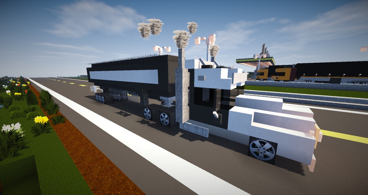 Vehicle - Tanker Truck Minecraft Map