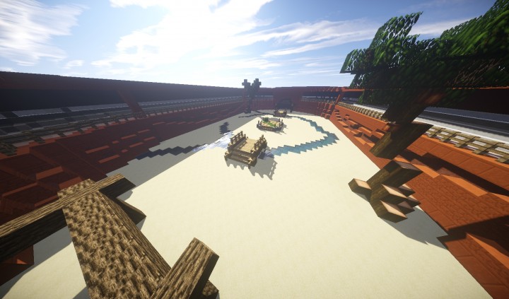 PvP Arenas, 1v1 and FFA Minecraft Map