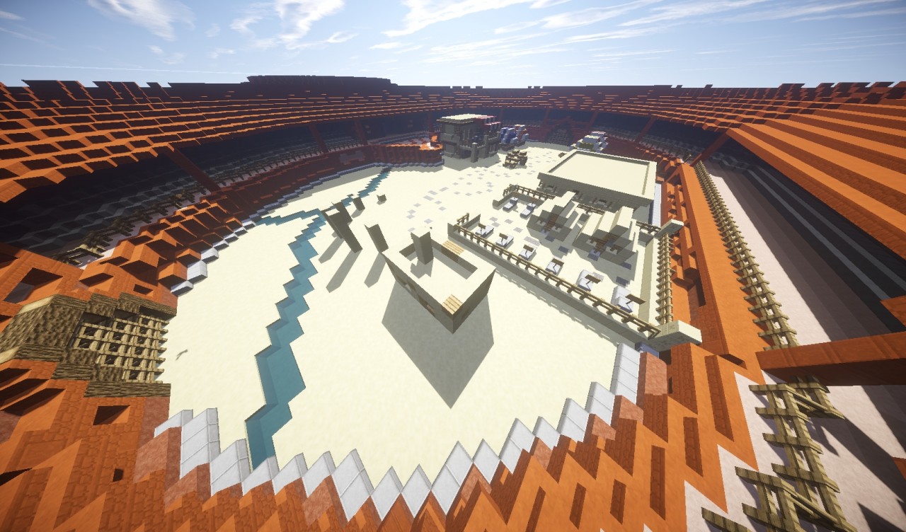 PvP Arenas, 1v1 and FFA Minecraft Map