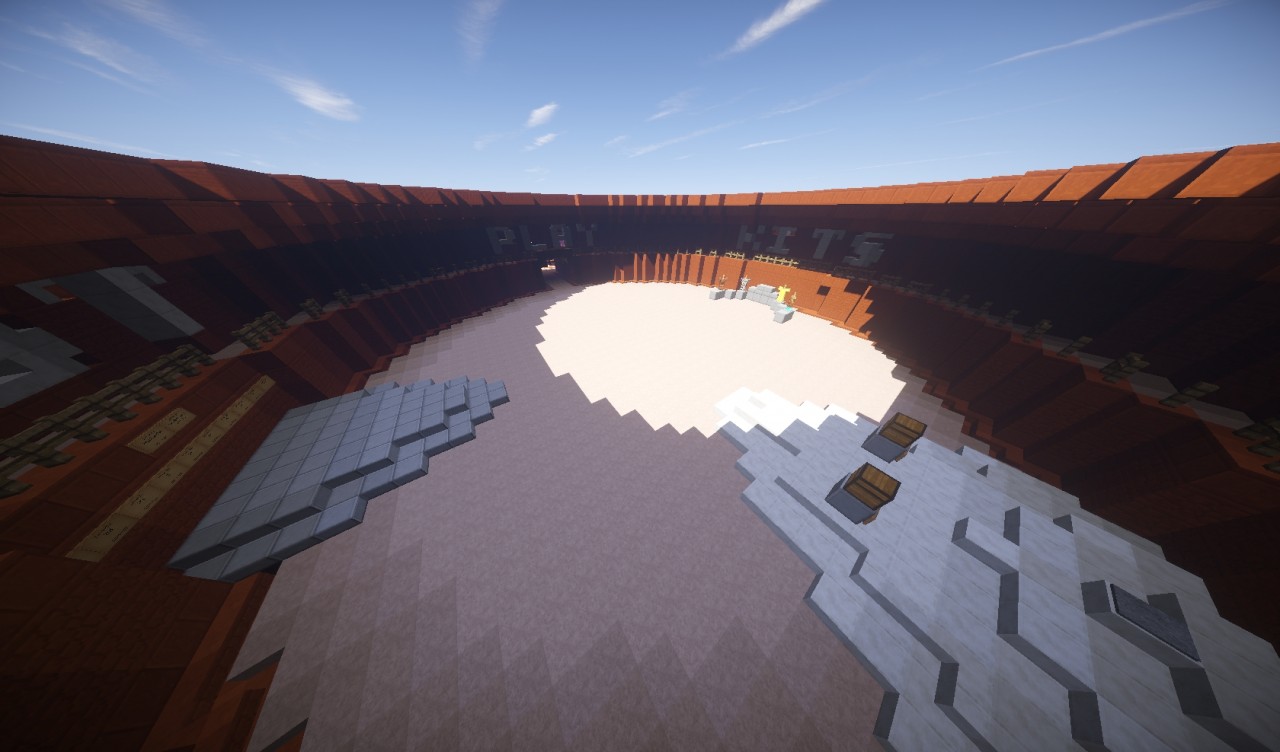 PvP Arenas, 1v1 and FFA Minecraft Map