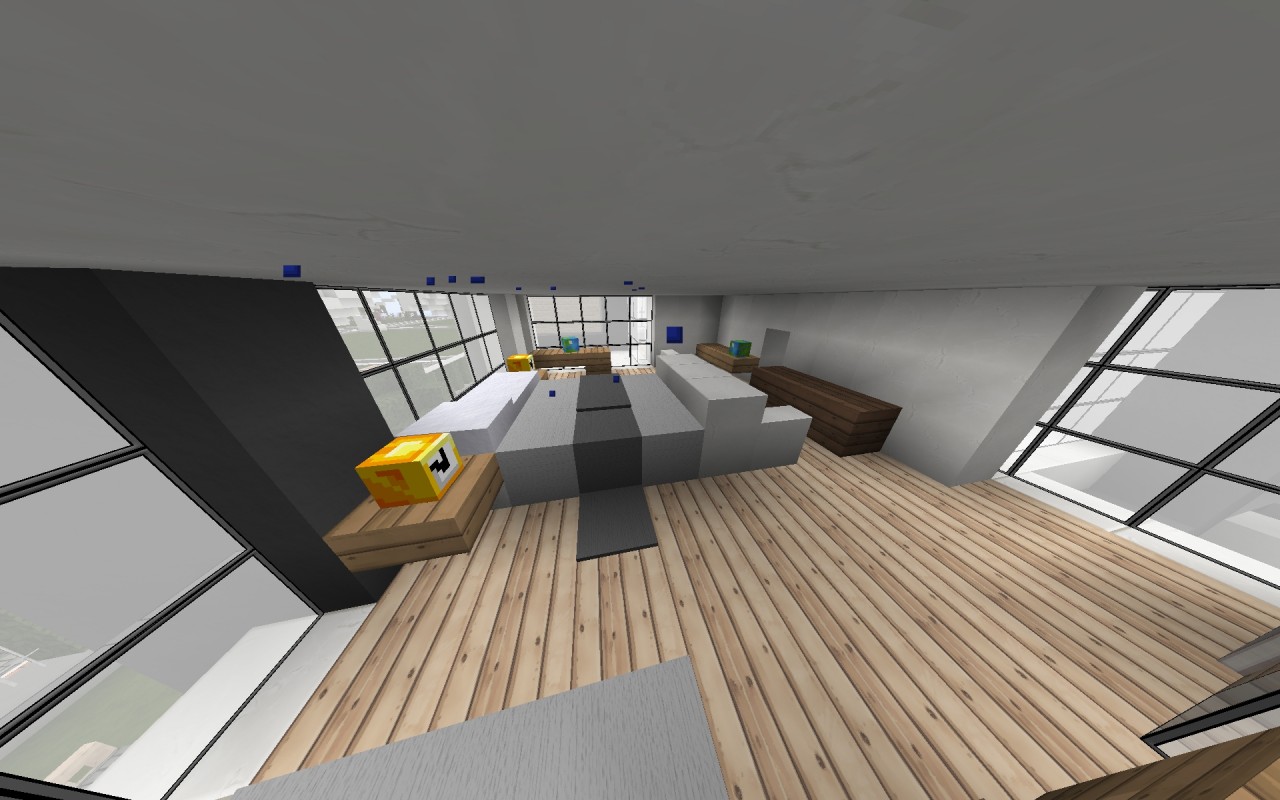 Minecraft-Medium Sized modern house Minecraft Map