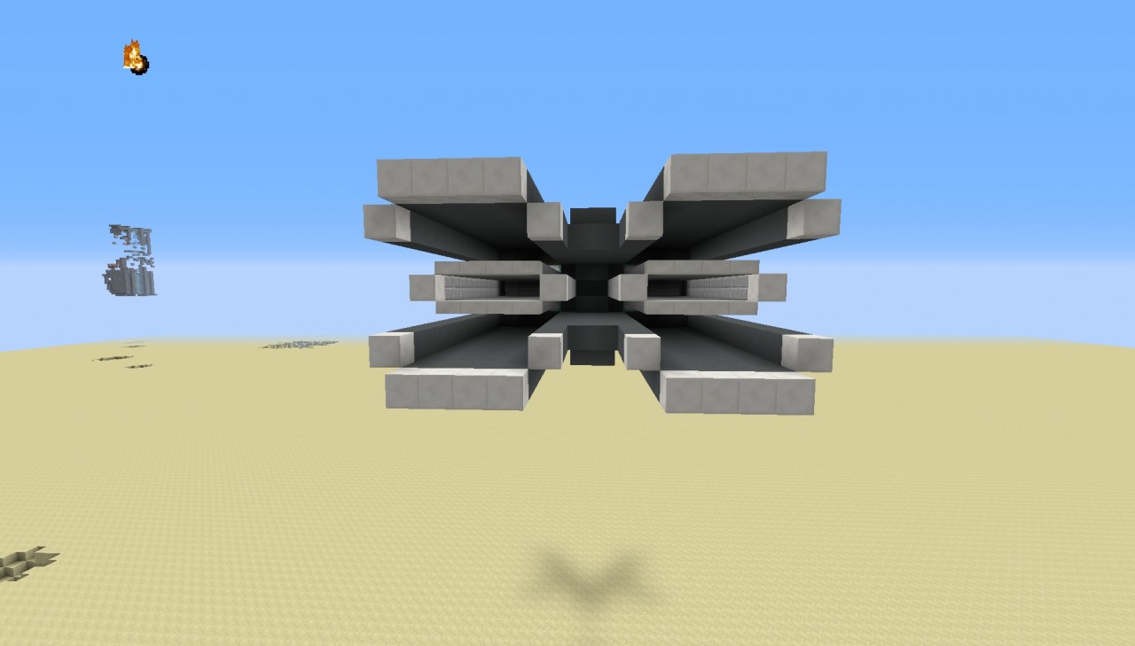 Firework Double Cannon Minecraft Map