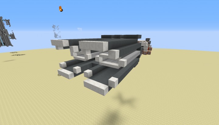 Firework Double Cannon Minecraft Map