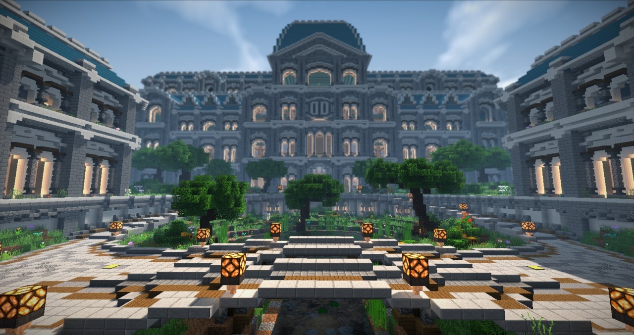 Mansion - Server Spawn Minecraft Map