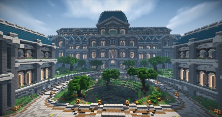 Mansion - Server Spawn Minecraft Map