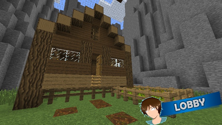 Small lobby with the theme mountains Minecraft Map