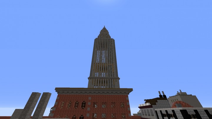 Chrysler Building Minecraft Map