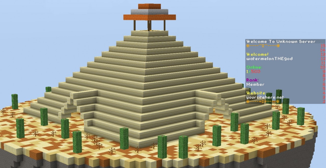 desert...skywars Minecraft Map