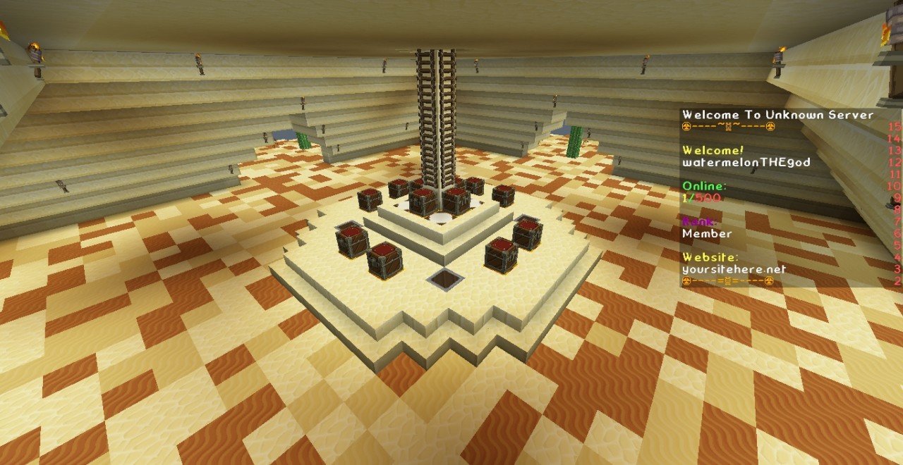 desert...skywars Minecraft Map
