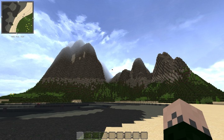 creative world Minecraft Map