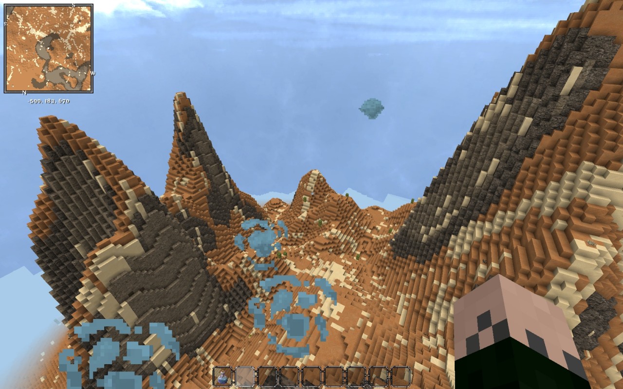 creative world Minecraft Map