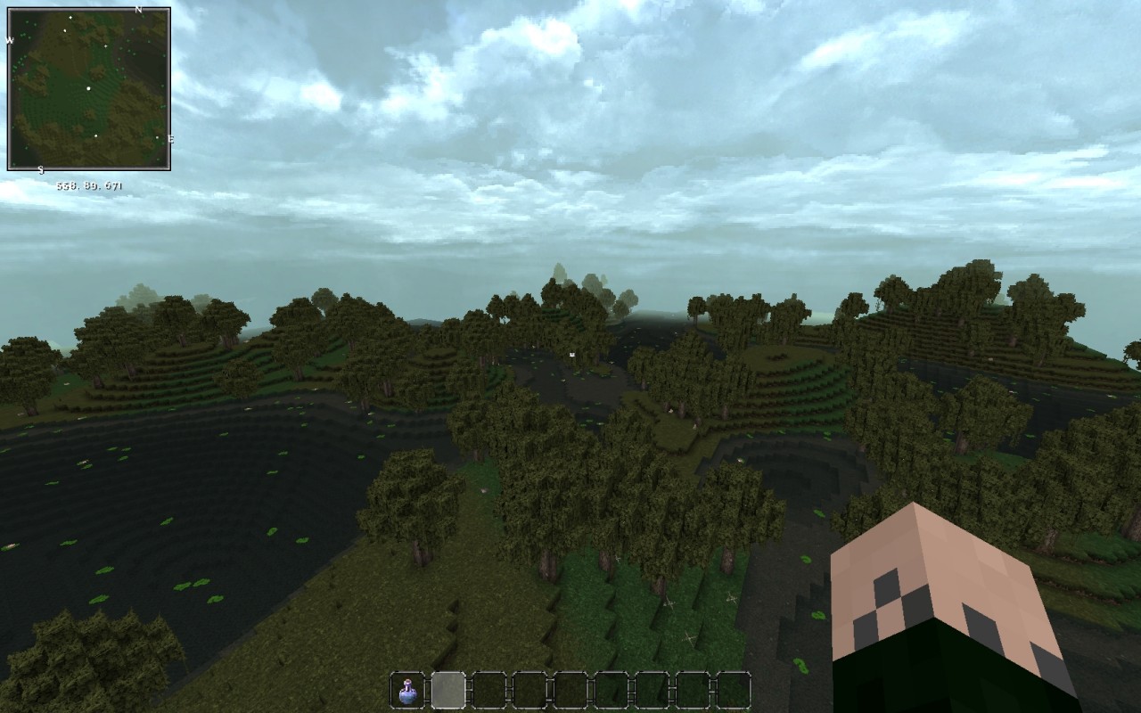 creative world Minecraft Map